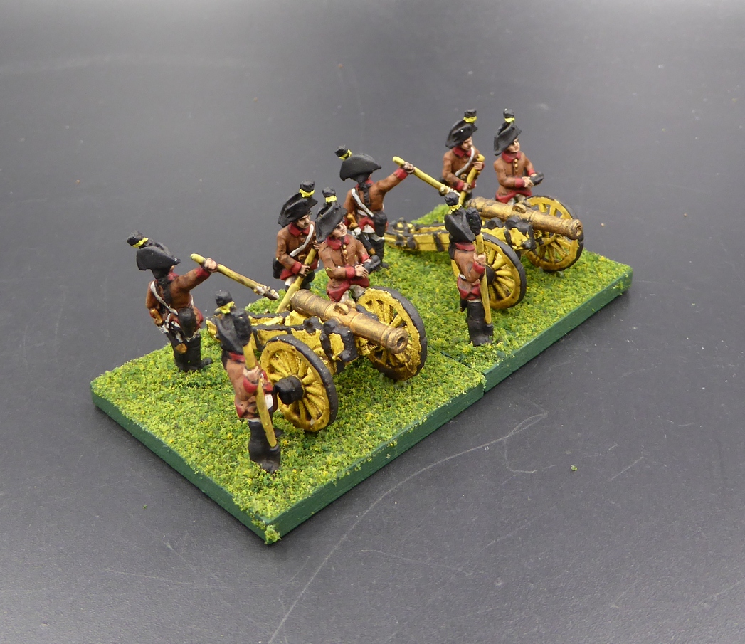 Palouse Wargaming Journal: Austrian Guns for 1799 Project