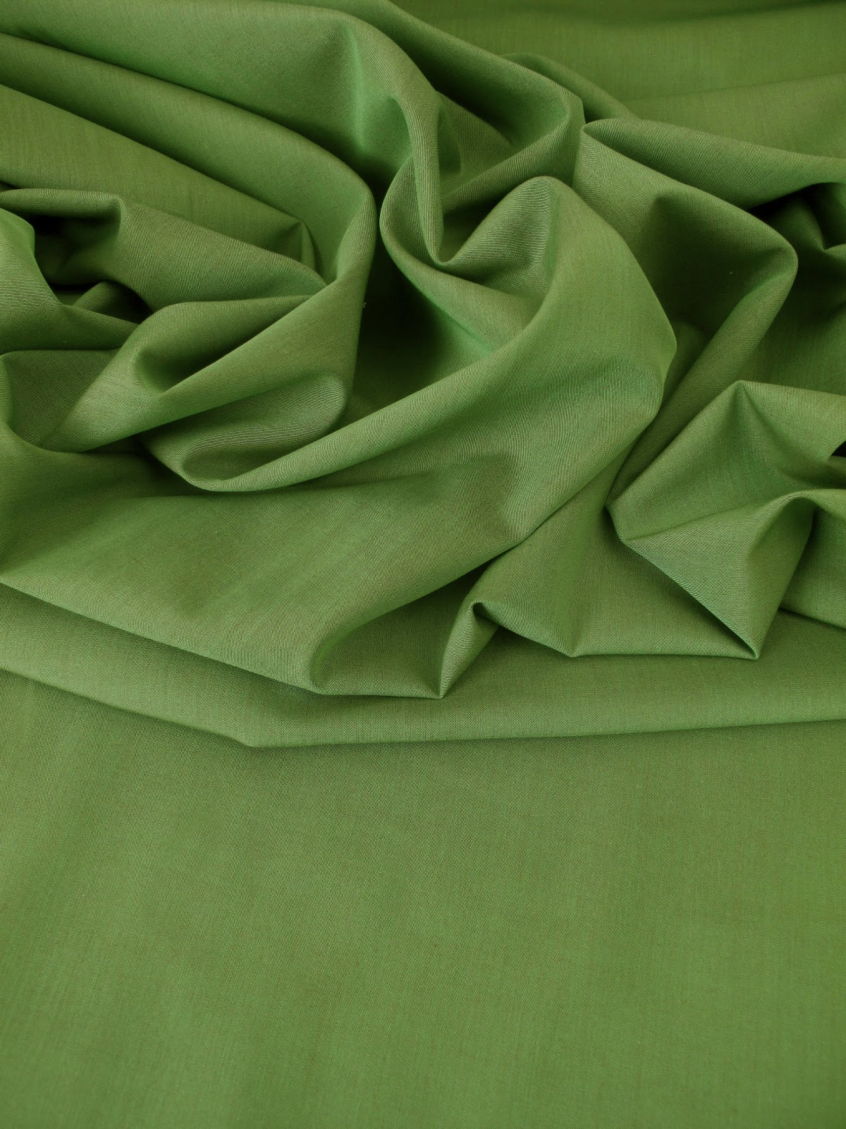 la plus belle collection de cotons unis: Fil à Fil pur coton - Vert ...