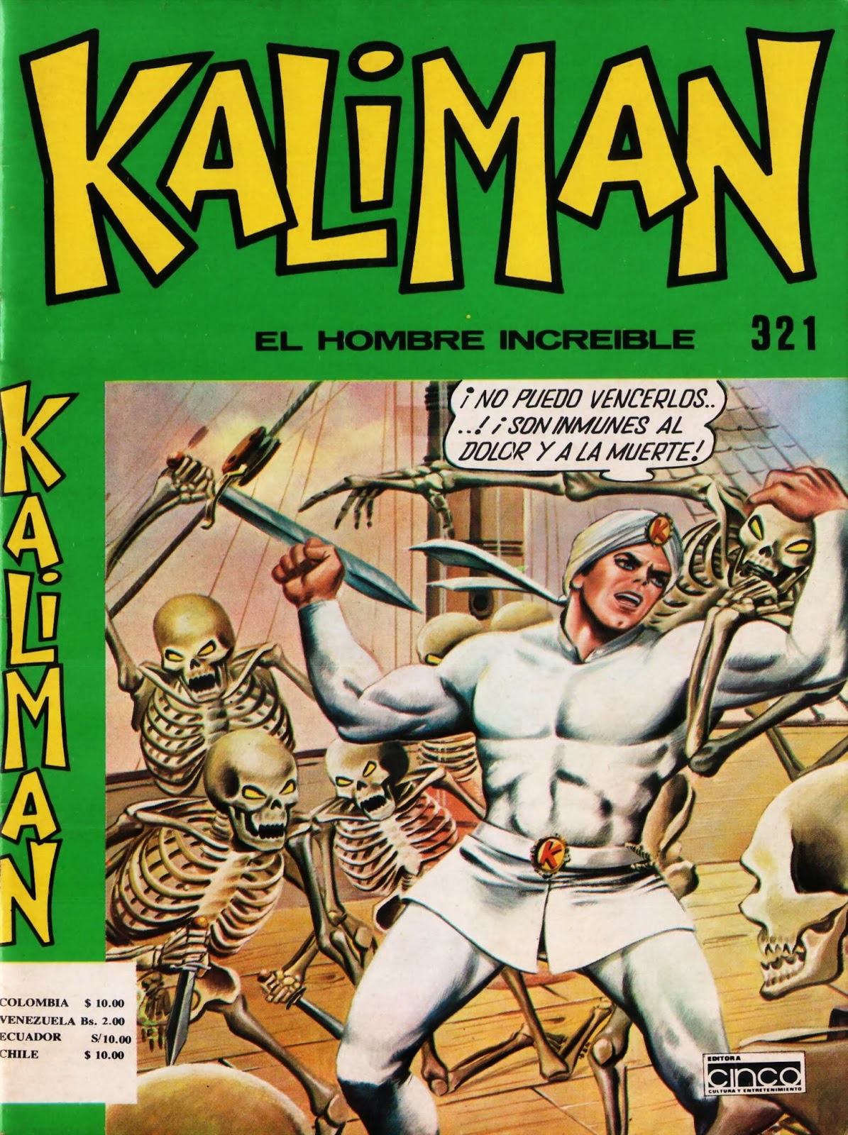 Kaliman en Ecuador: Kalimán 321 - El Viaje Fantástico