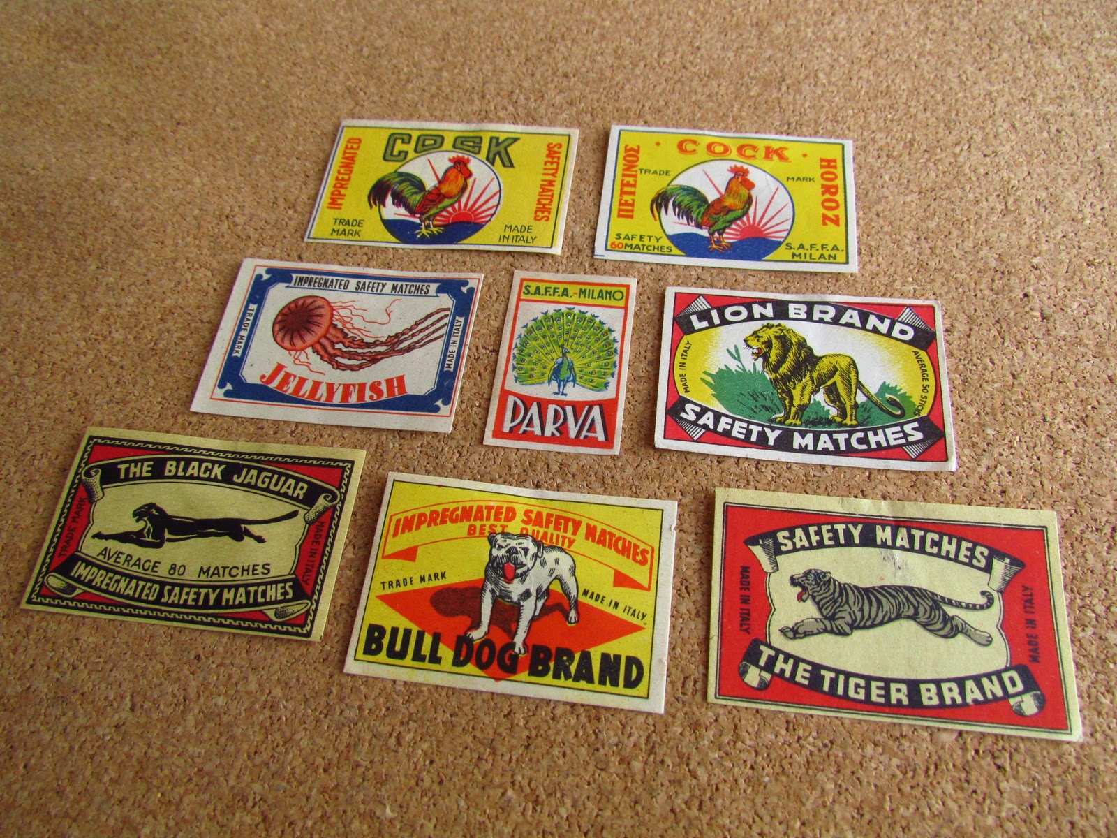 Arnon Reisman - A Phillumenist: Old labels from Italy