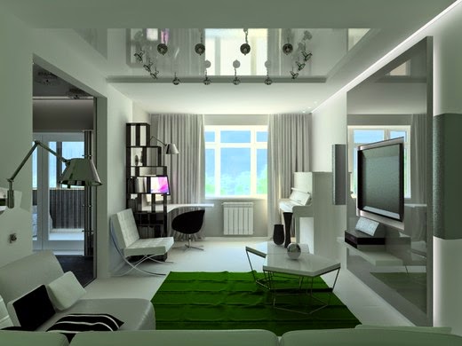 litghing and a Game of Shadows in home and living room