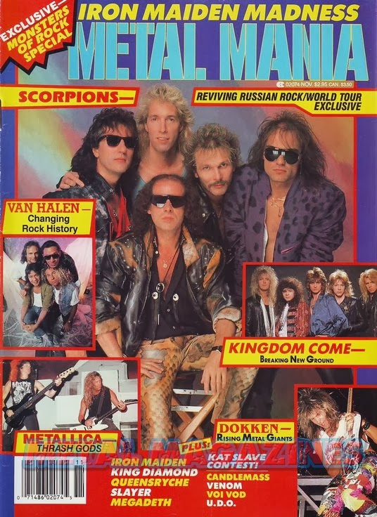 METAL MAGAZINES: METAL MANIA (USA)