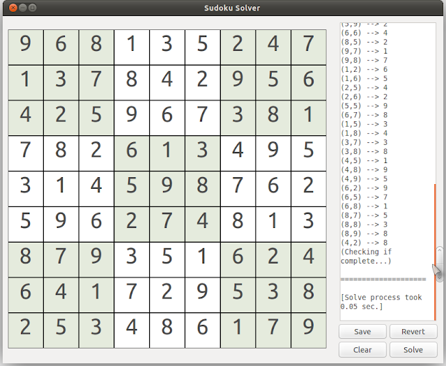 My Blog Sudoku Solver With Gui Written In Python Part 1 Of 4