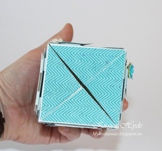 My Craft and Garden Tales: A pop up cube card with template