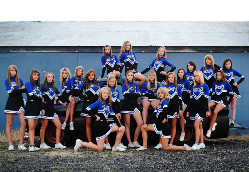 photography inspired by nicole.: Viking Freshman Cheer Team 2011