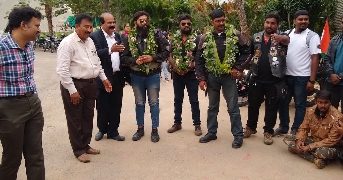 pragatigreenliving: Dr GBK Rao MD Pragati Group, Dr Ravinder and Bikers ...