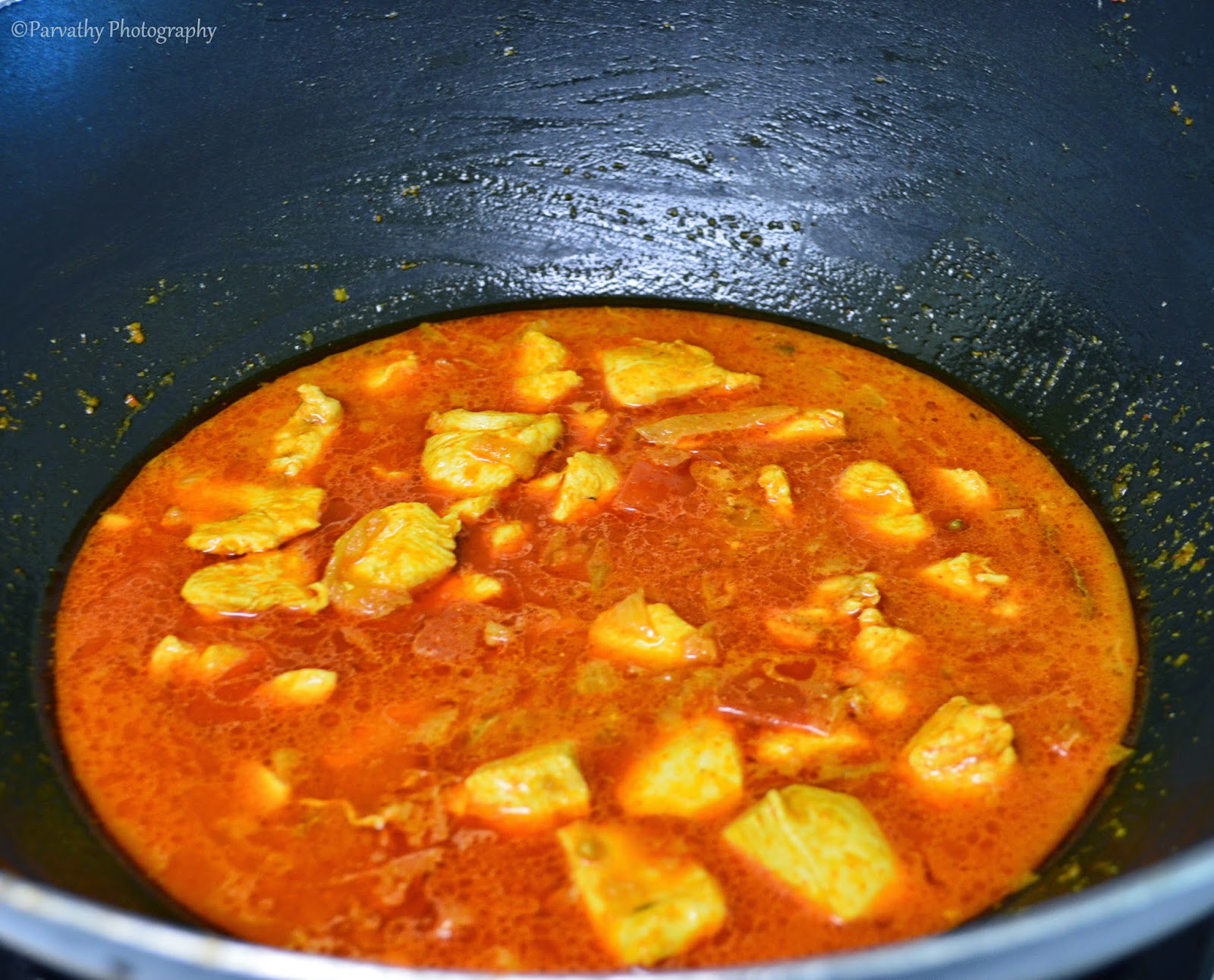 Paru's Kitchen: Madurai Style Chicken Salna Recipe | Chicken Salna for ...