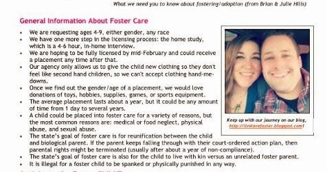 Live. Love. Foster.: An Open Letter to our Friends and Family about our ...