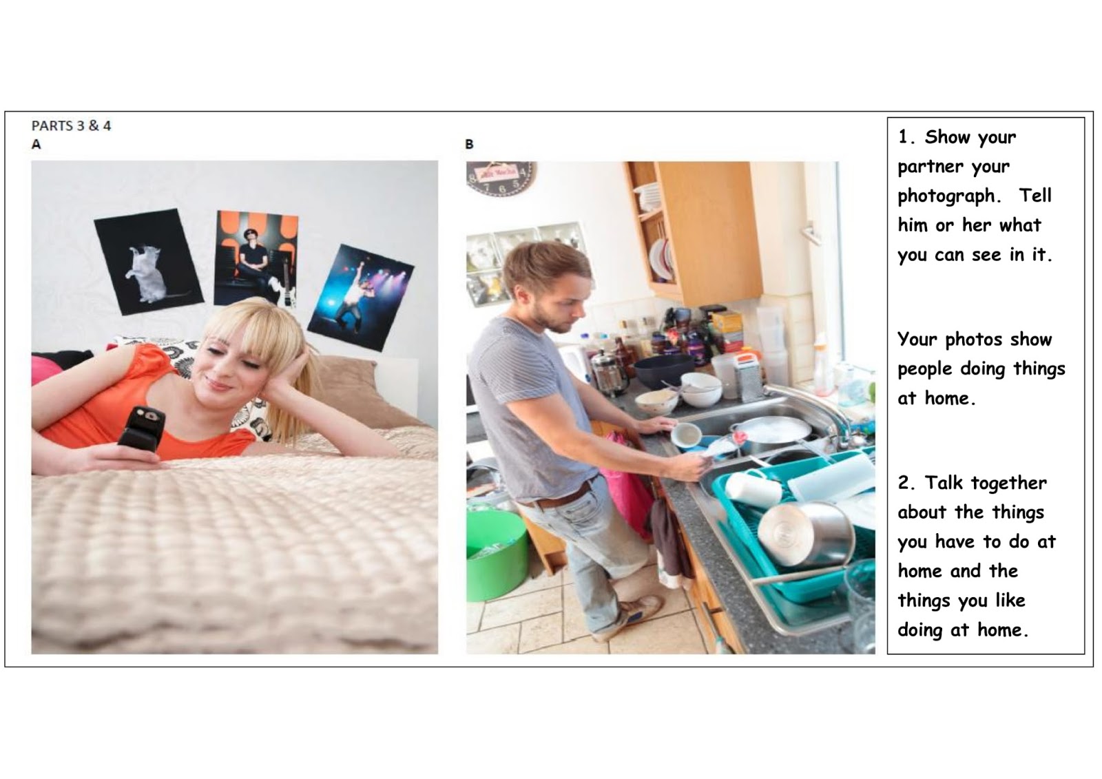 The English Teacher: SPEAKING PRACTICE