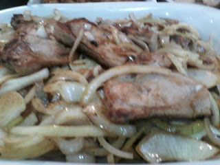 Muito prazer em cozinhar: CARRÉ SUINO ACEBOLADO