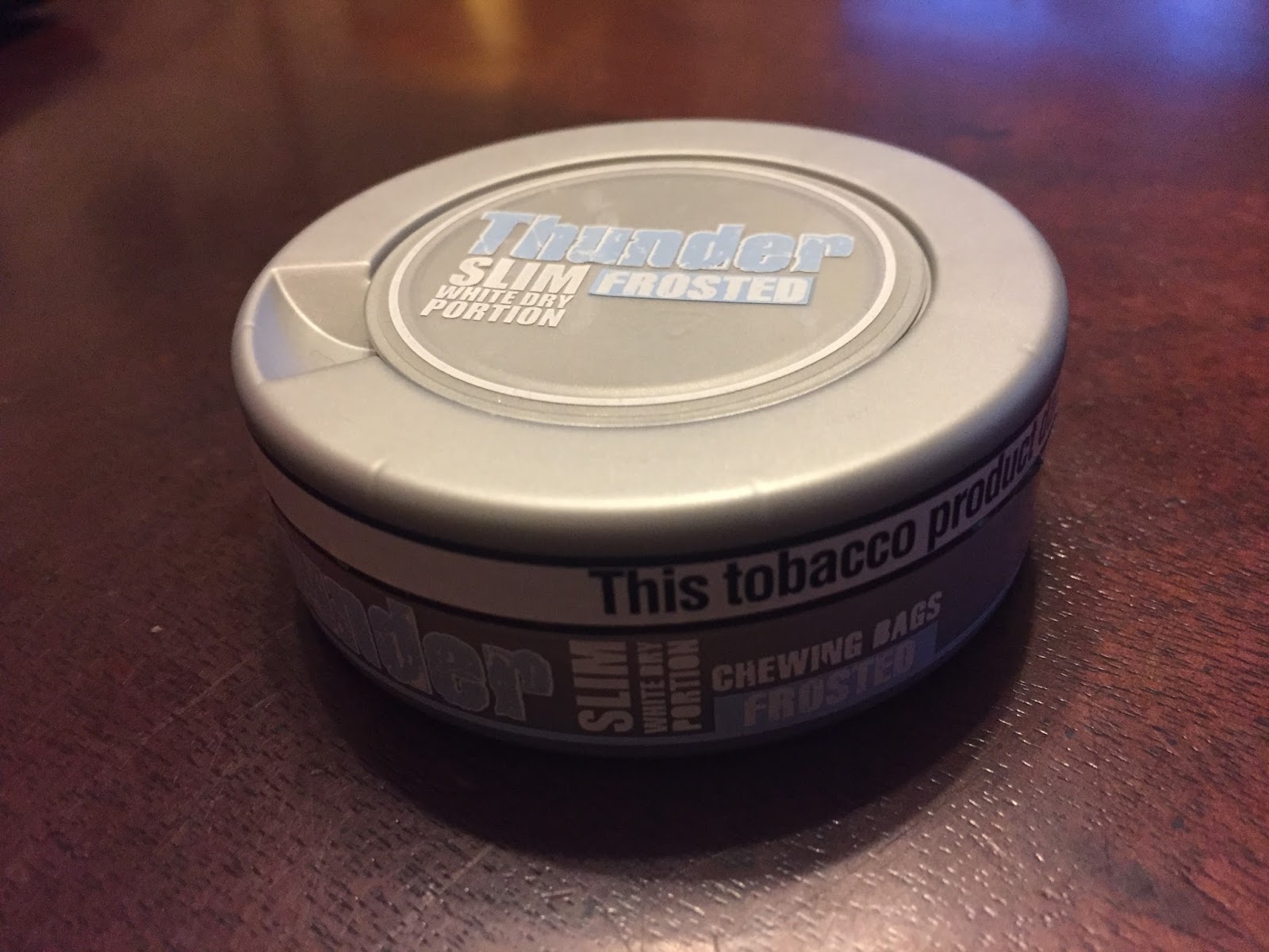 Thunder Frosted (Chew Bags) Slim White Dry - Review (Discontinued). 5 ...
