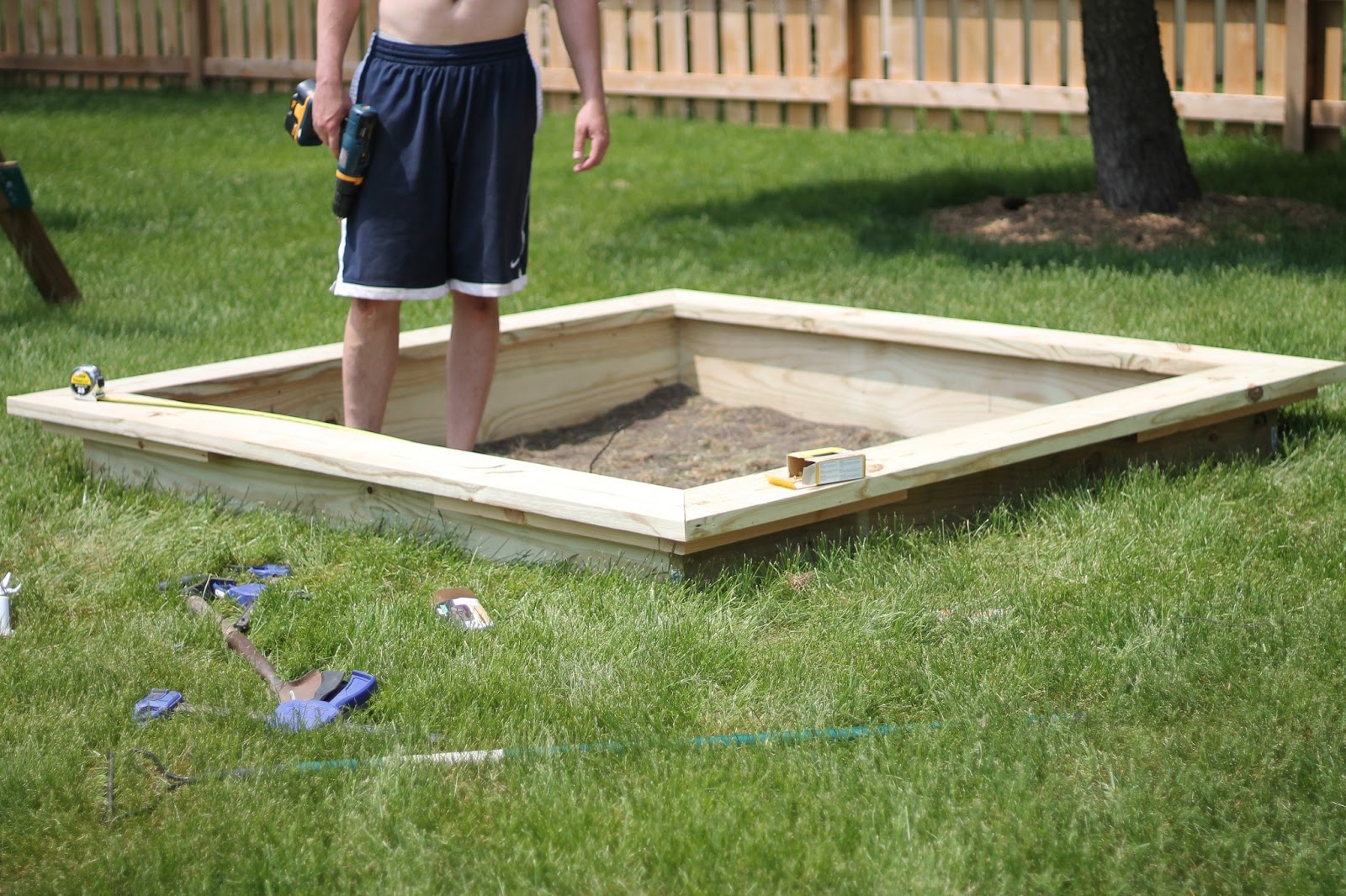 This Happy Life: DIY Sandbox