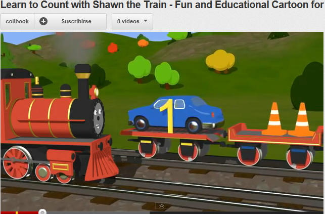 PROYECTO BILINGUE CBM: Count with Shawn the train .Cartoon