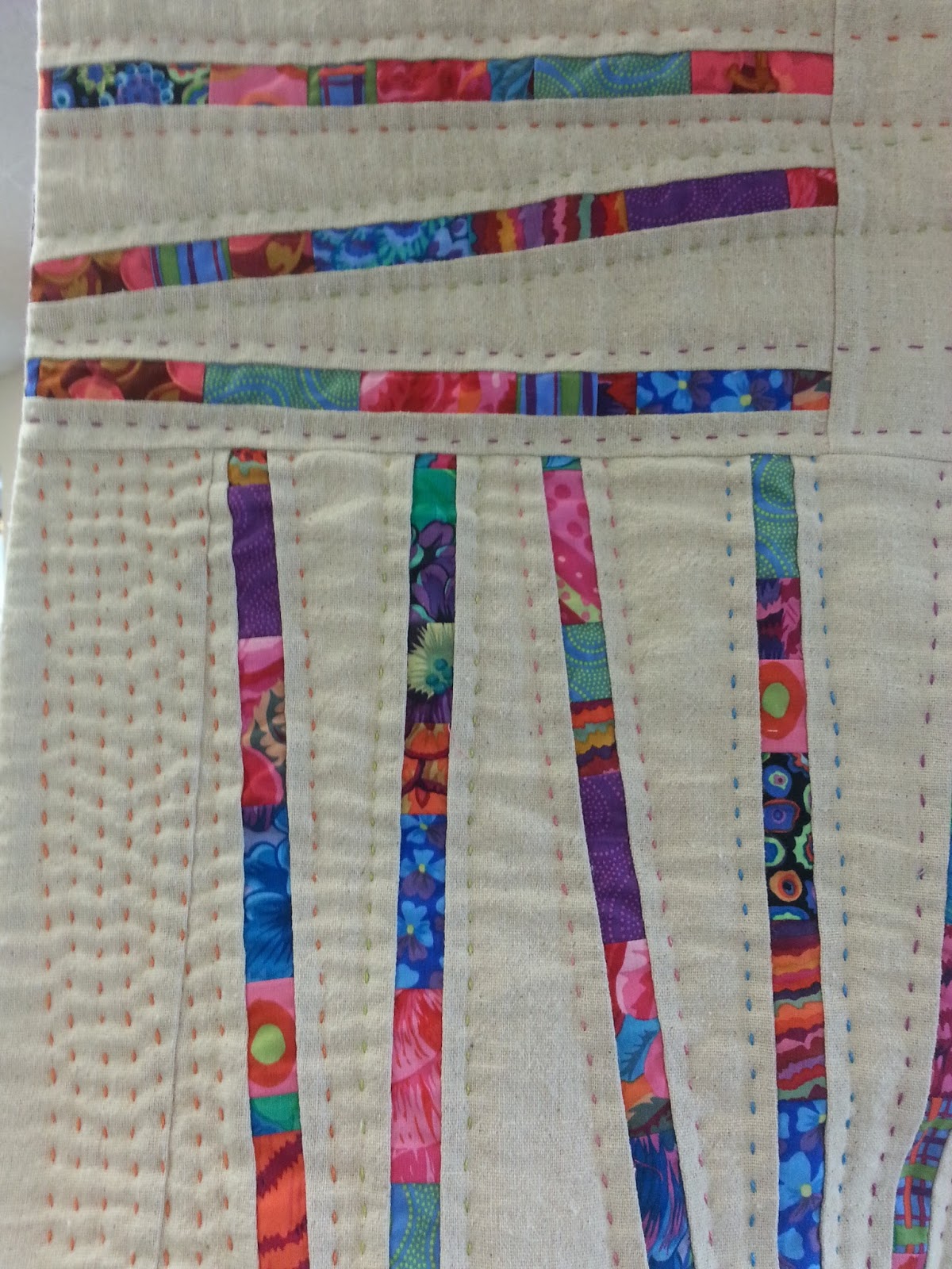 Eye Candy Quilts: Behind the quilt - Pixie Sticks