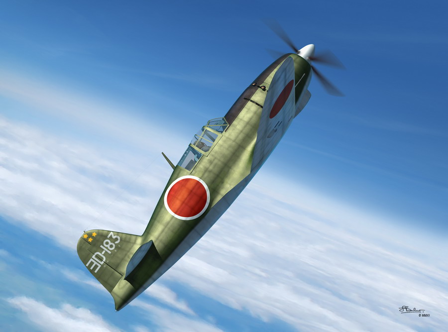 Aviation of Japan 日本の航空史: Sword 1/72 Mitsubishi Raiden