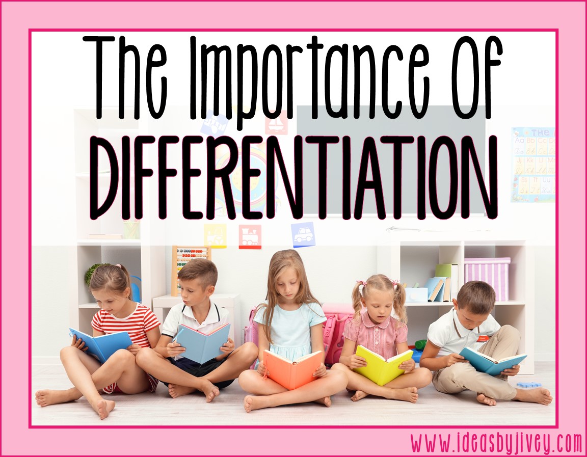 The Importance of Differentiation in Reading - Ideas by Jivey