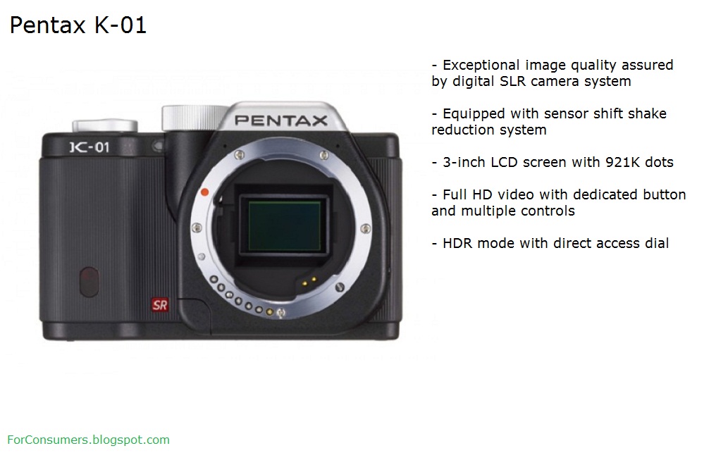 Pentax K-01 digital camera review - TEST and REVIEW