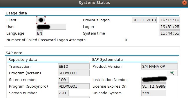 eSolutions Blog: How to reset SAP* user in S/4 HANA or SAP on HANA...!!!