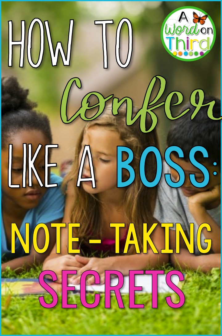 How To Confer Like A Boss: Note Taking Secrets | A Word On Third