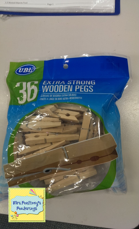 Classroom Ponderings: Bright Ideas- 5 ways to decorate pegs