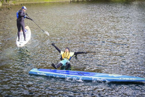 How to Safely Fall Off a SUP / Salmon Bay Paddle
