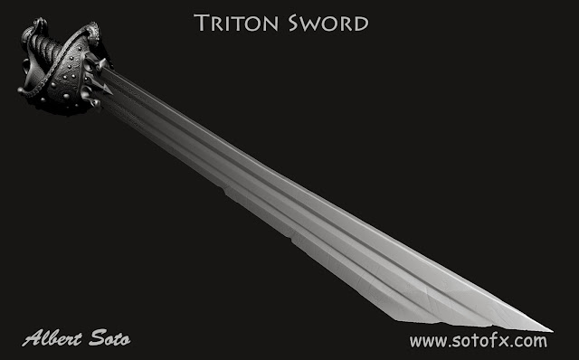 Black Beard: Workflow on Triton Sword