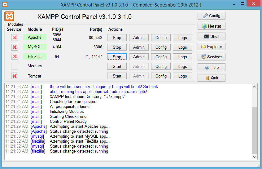 MANAJEMENT INFORMATKA : MEMBUAT TABLE WITH XAMPP