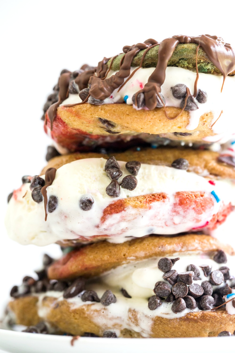Homemade Chipwich: Chocolate Chip Ice Cream Sandwiches