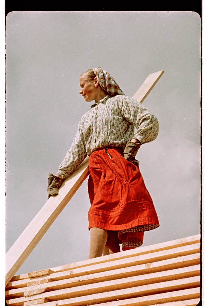 Beautiful Color Photographs of Russia in the 1950s ~ Vintage Everyday