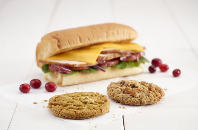 Subway Debuts New Turkey Cranberry Sub and Pumpkin Spice Cookies