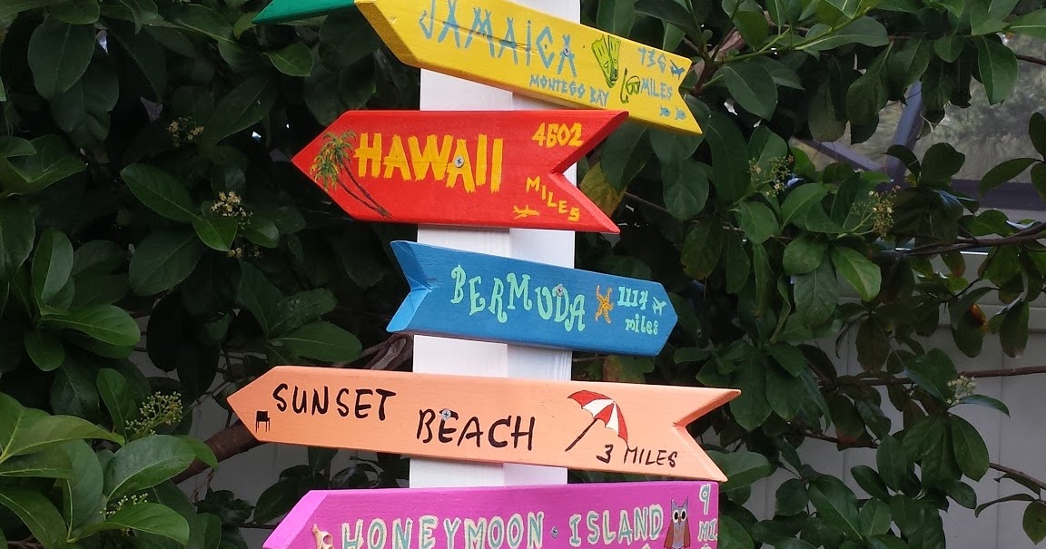 J Ross Artistic Designs -- JRAD: Tropical Sign