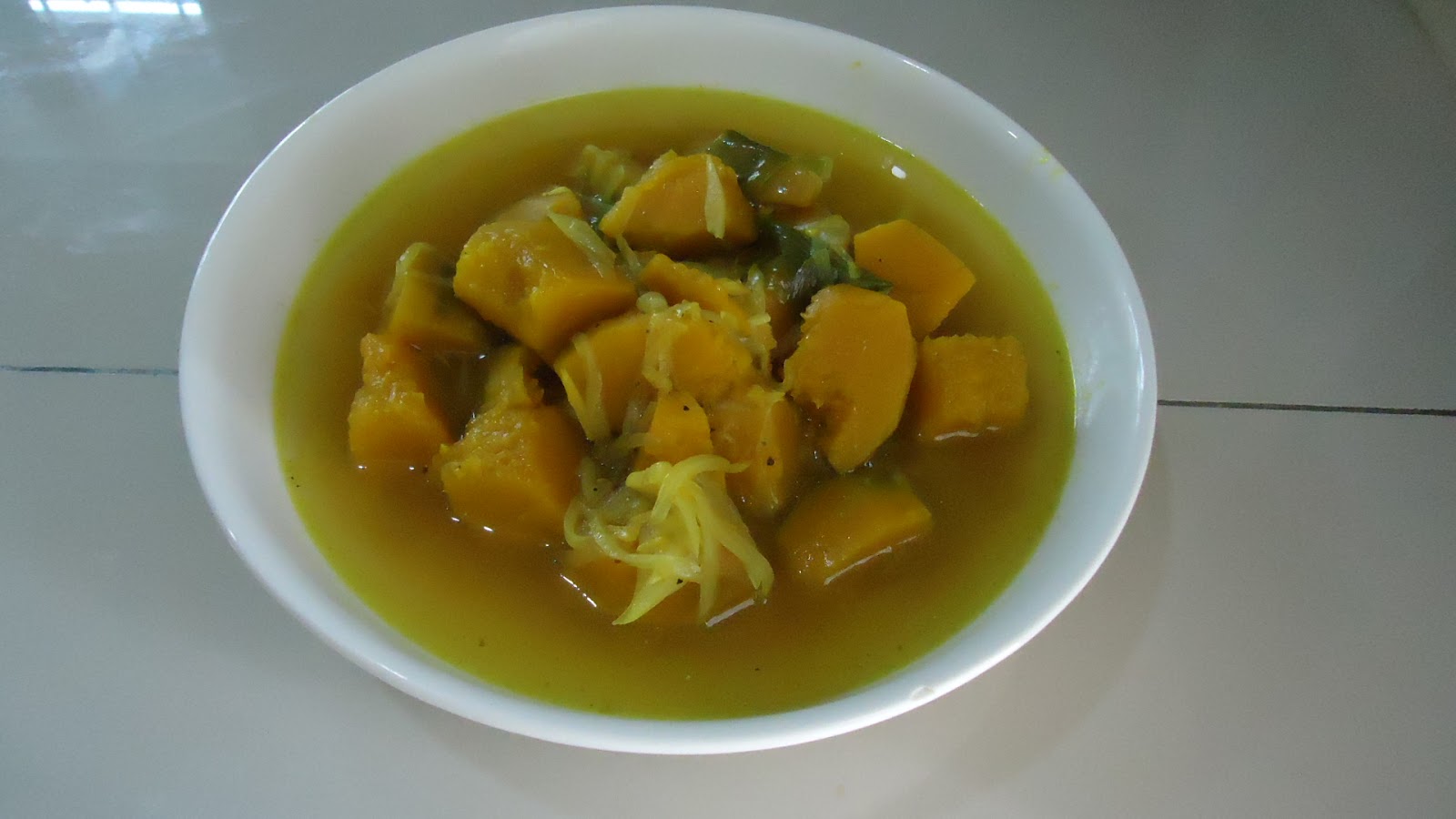 Zara ♥ Baking: TUMIS AIR LABU MANIS...