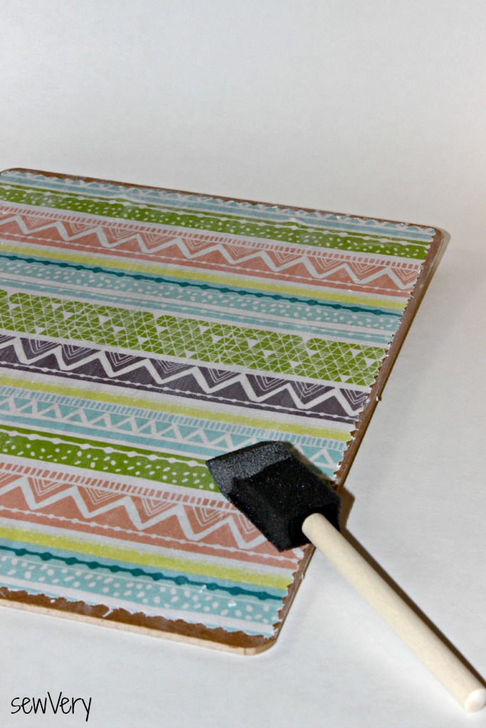 sewVery: DIY Fabric Clipboard