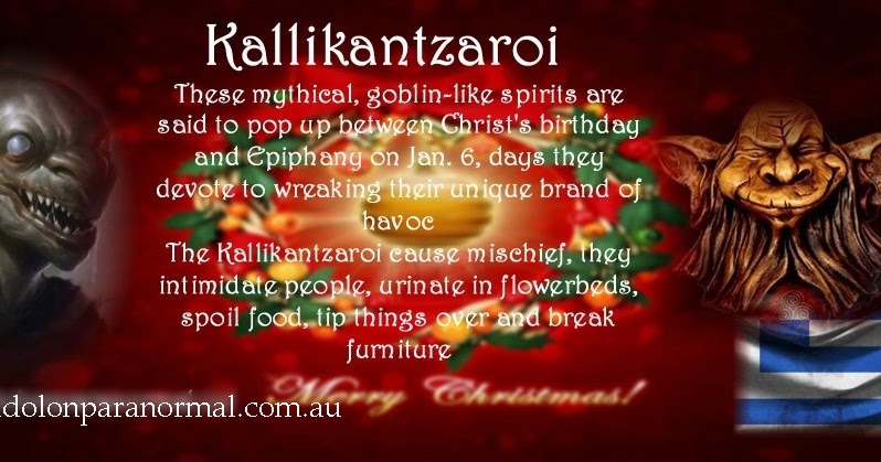 Eidolon Paranormal Australia: Kallikantzaroi - Christmas Trolls