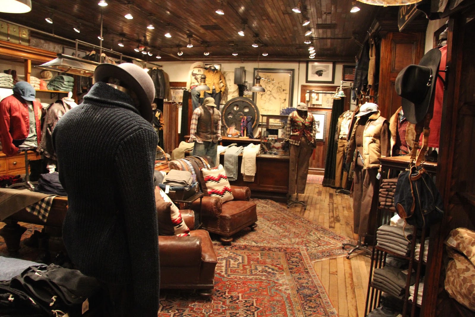 CHAD'S DRYGOODS: INSIDE THE RRL STORE, NEW YORK