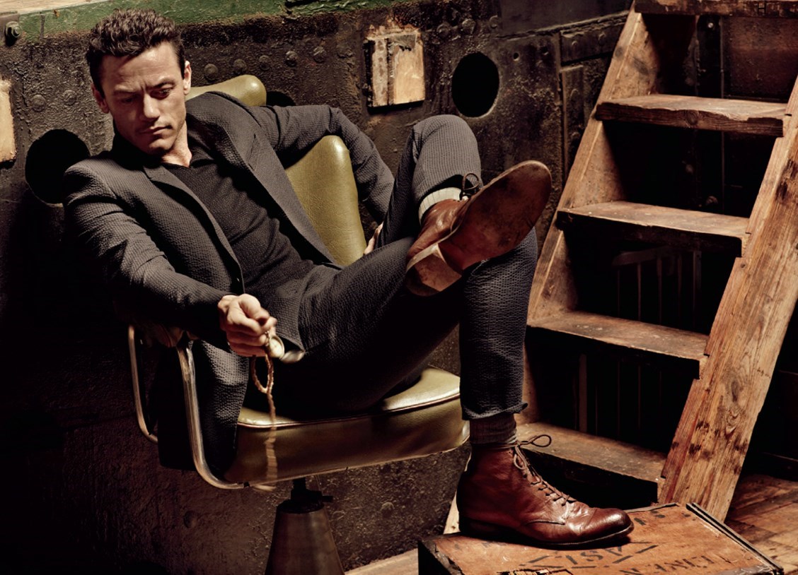 Luke Evans by John Balsom | Man of The World | Homotography