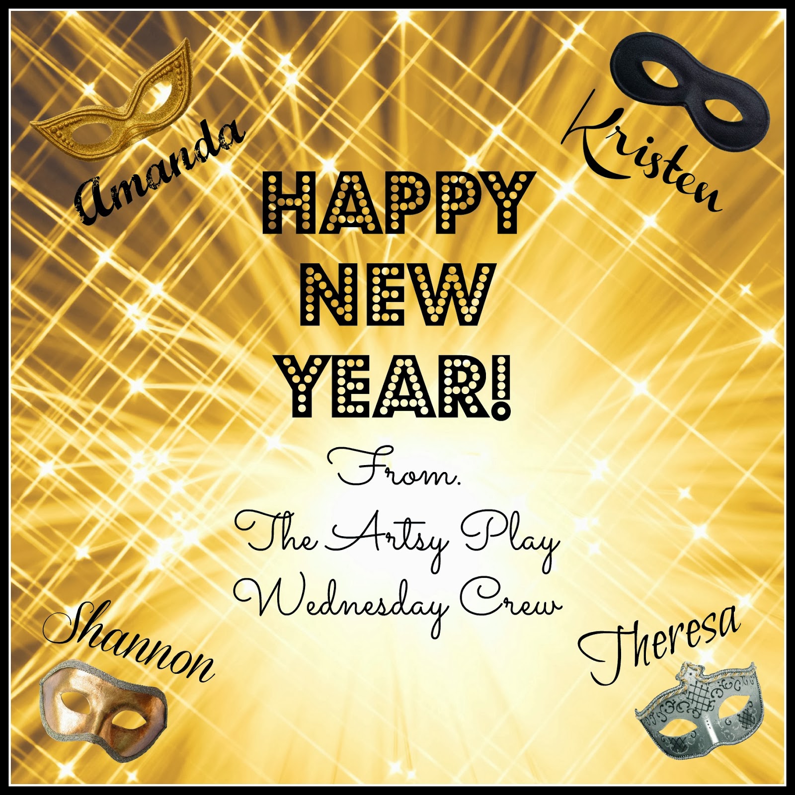 Favourite Artsy Play Wednesday Crafts of 2013 {LINKY} - Multi-Testing Mommy