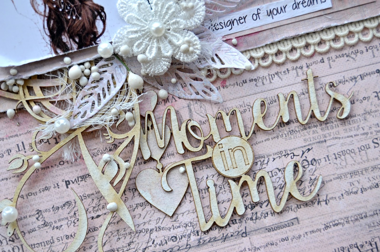 Scrapmatts: Moments in Time Layout by Kim