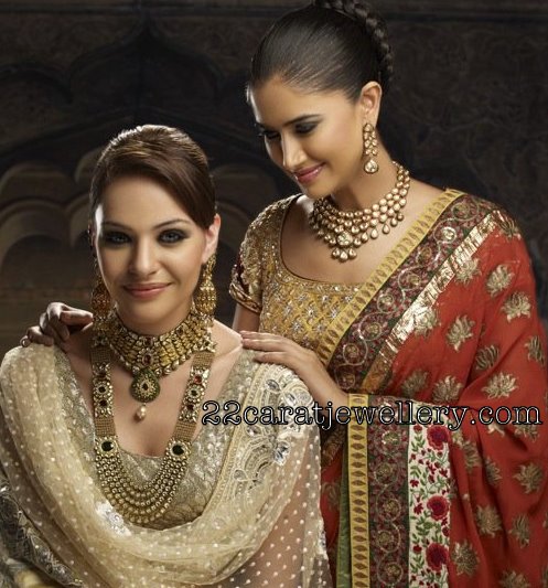 Kundan Wedding Long Chain - Jewellery Designs
