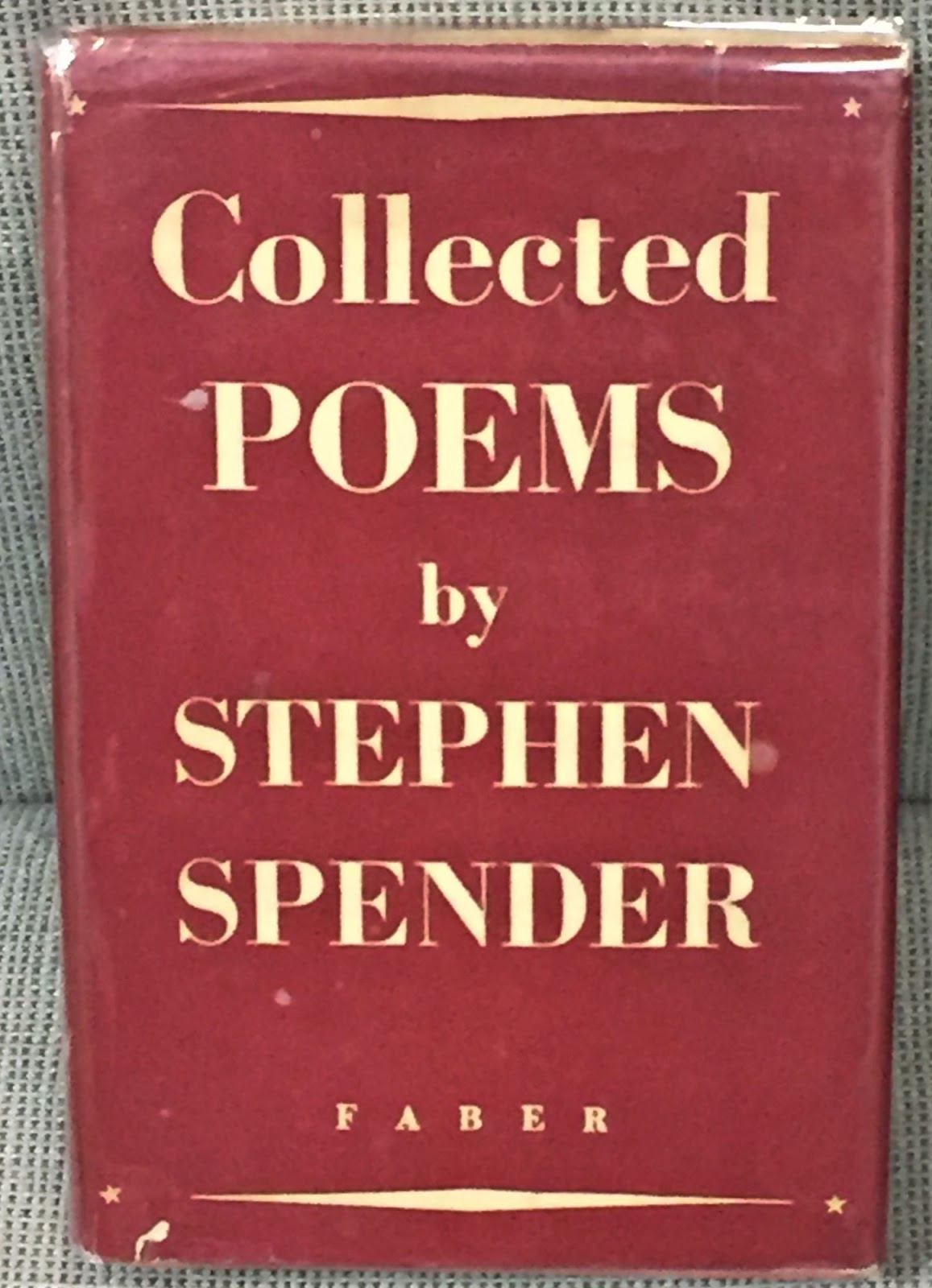 The Imaginary Museum: In Auden's Shadow: Stephen Spender