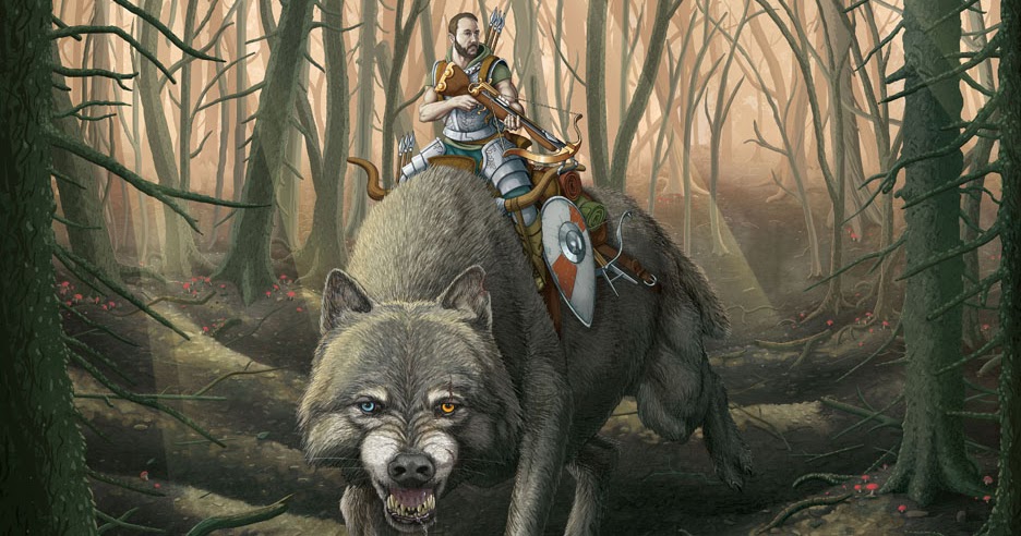 Woodard Illustration: The Wolf Rider