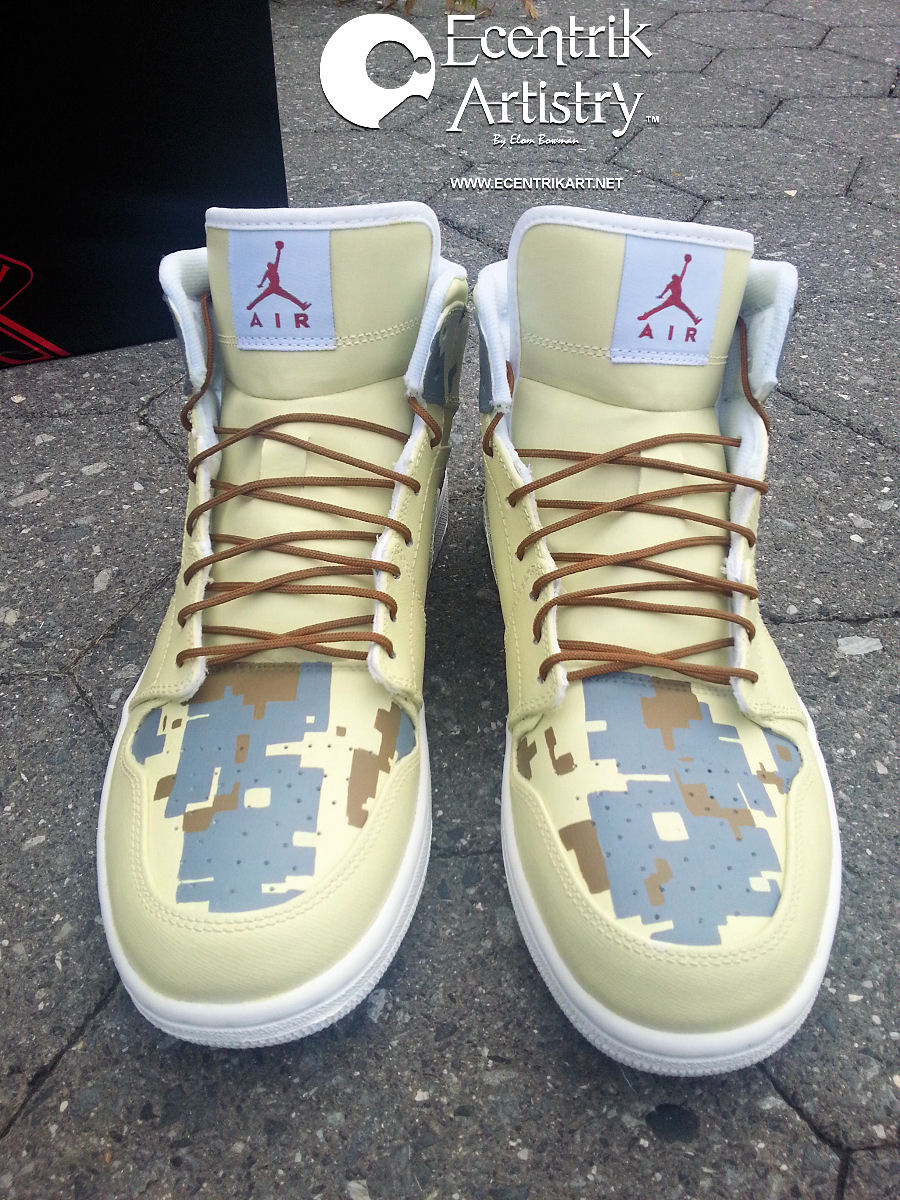 Customer Spotlight: Air Jordan 1 "Digi Camo" Custom