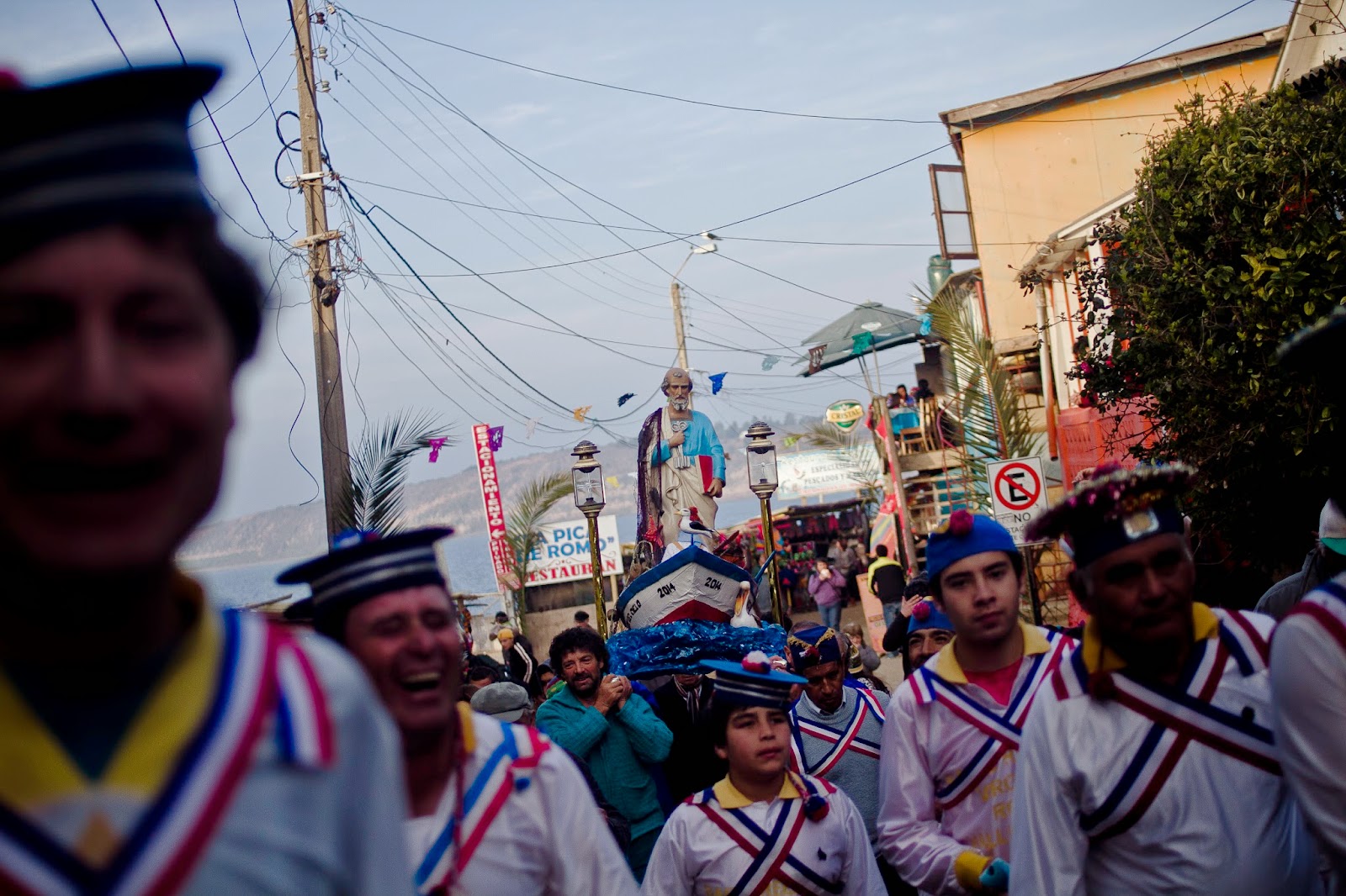 Hans Scott : Fiesta de San Pedro en caleta Horcón
