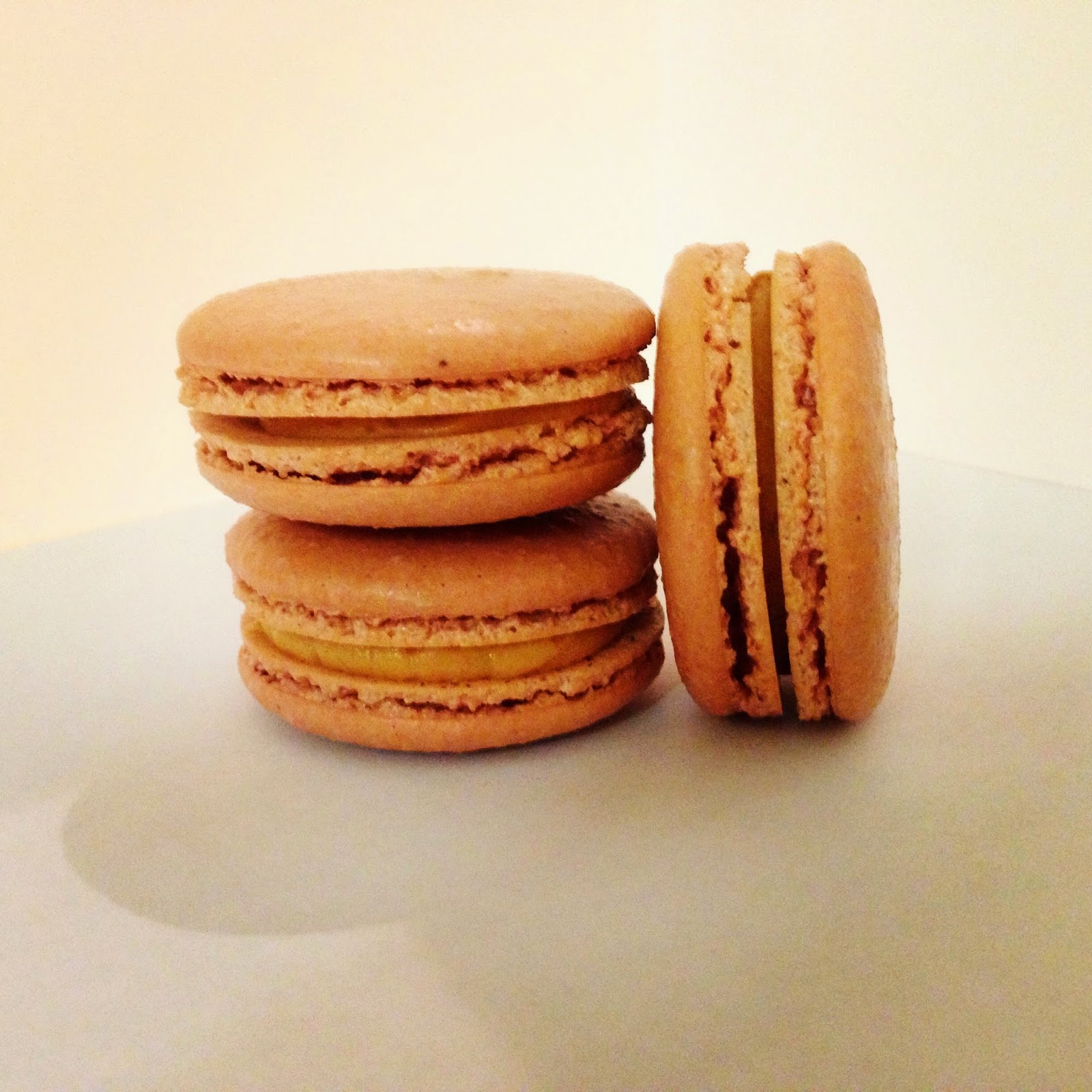Love and Macarons.: Salted Caramel Macarons (French Meringue Recipe)