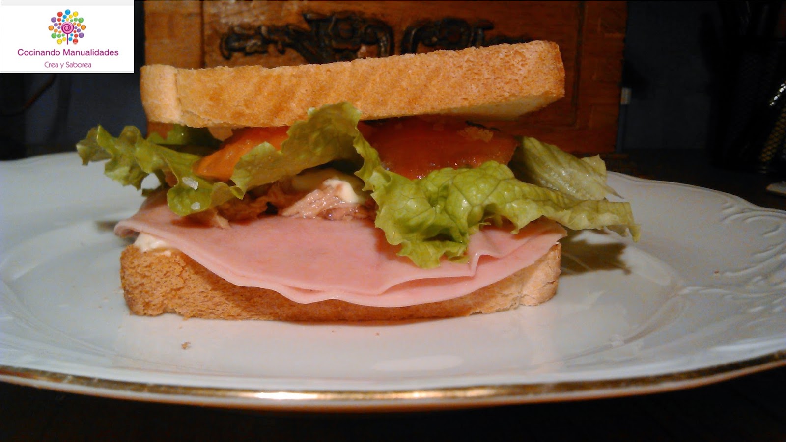 Cocinando Manualidades: Sandwich Chicharito