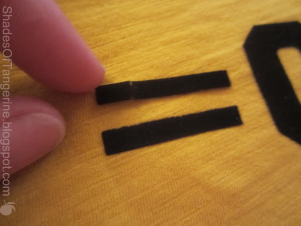 Shades Of Tangerine: Hash Tag Tee (DIY) ~ News Year's Resolution