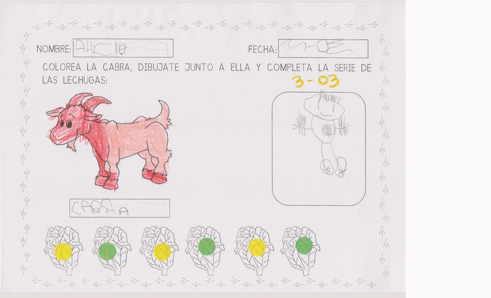 Los infantes del Blas: VEMOS LAS CARACTERÍSTICAS DE LAS CABRAS