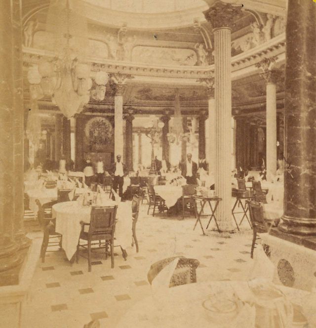 26 Amazing Photos That Show Dining Halls of American Hotels in the ...