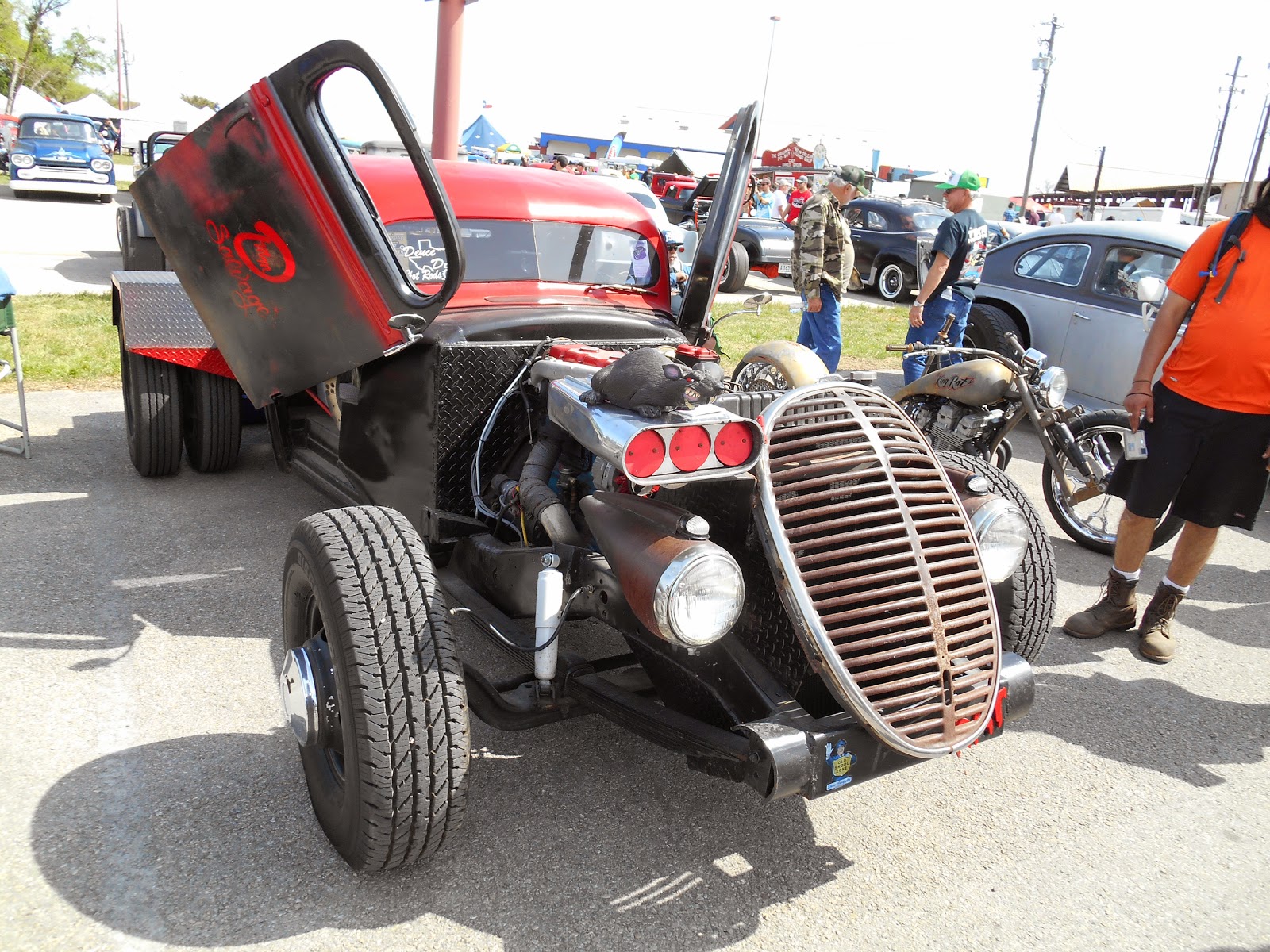 The Rat Rod Rocker: The Rat Rod Rocker @ The Lone Star Roundup 2014