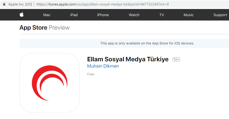 Türk İşi Sosyal Medya Platformu - Ellam - Tam Weblik